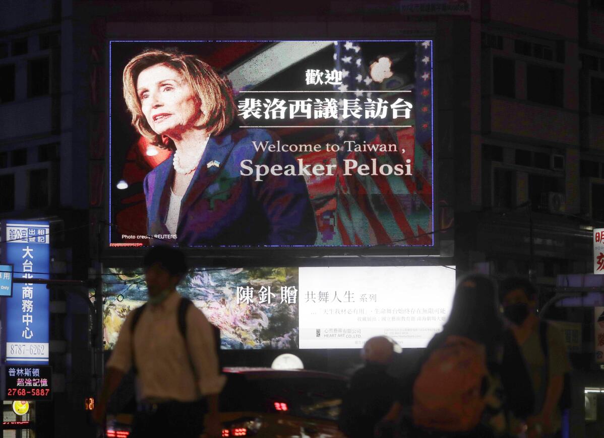 Pelosi Tells Taiwan Us Commitment To Democracy Is Ironclad Ap News
