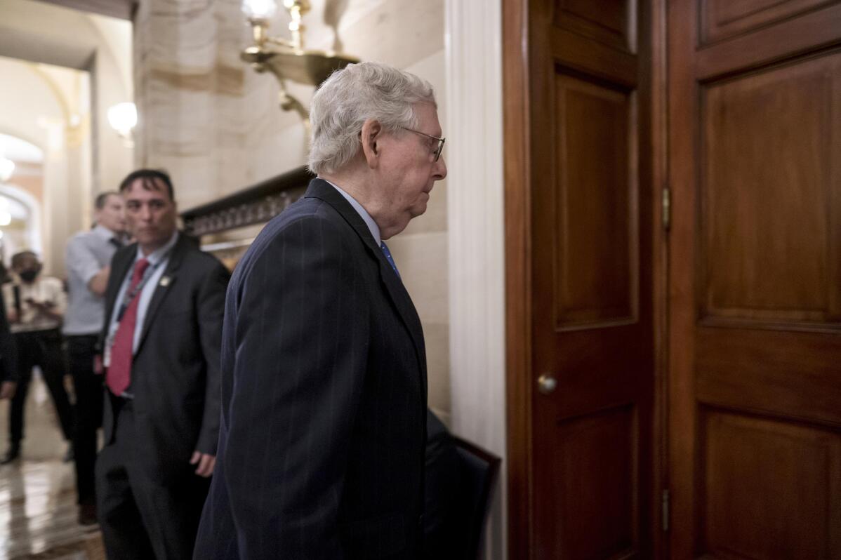 Mcconnell Reelected Senate Gop Leader Not Going Anywhere Ap News