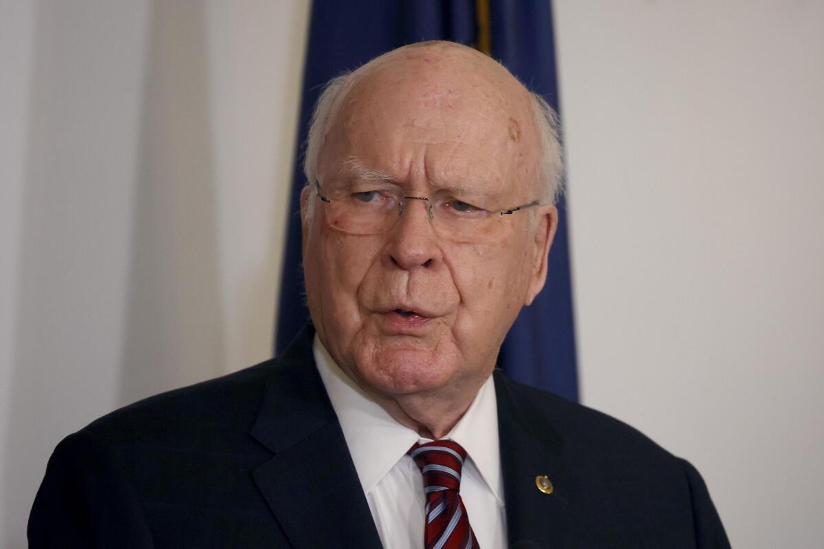 Vermont Democratic Sen Leahy 81 Is Retiring After 8 Terms Ap News