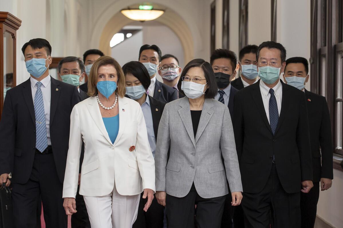 Pelosi Tells Taiwan Us Commitment To Democracy Is Ironclad Ap News
