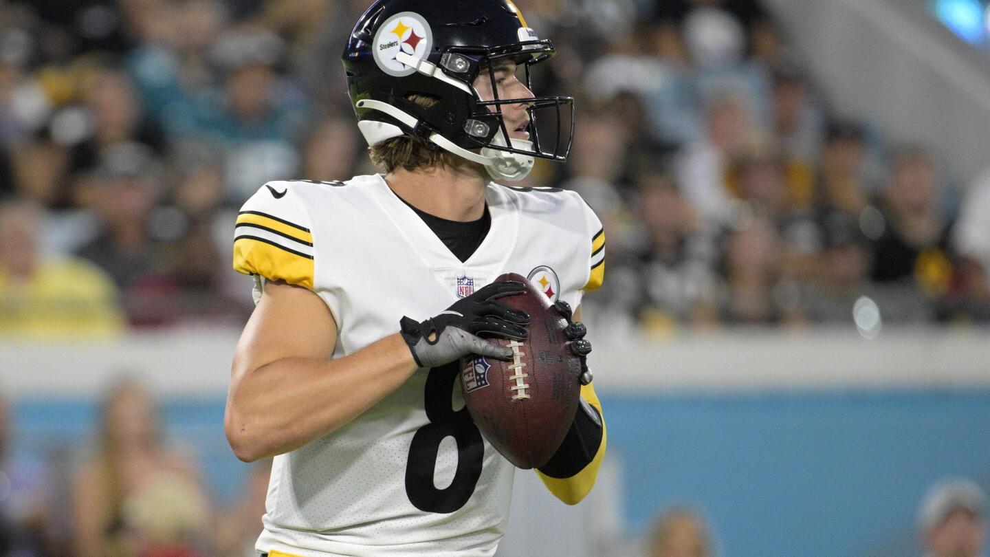 Pickett Shines Vs Starters Steelers Top Jags In Preseason Ap News
